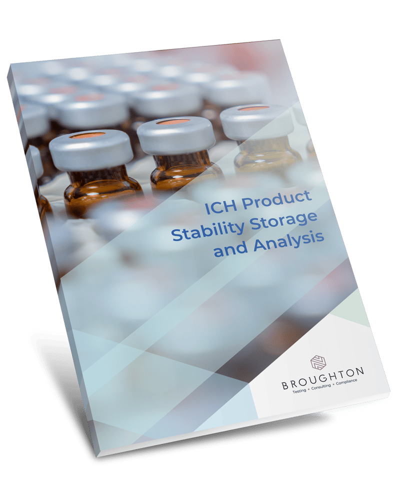 Broughton | ICH Product Stability Storage and Analysis Brochure Broughton | ICH Product Stability Storage and Analysis Brochure